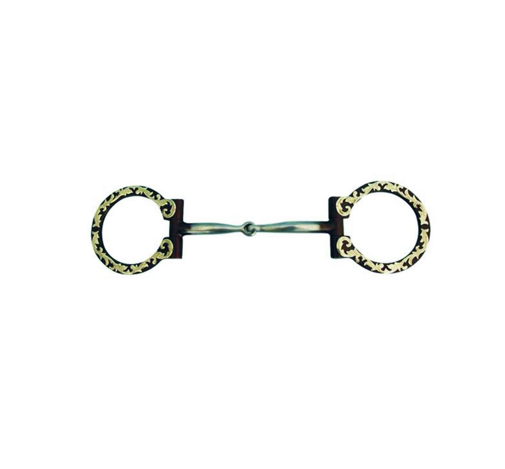 Offset Dee snaffle bit mit German silver – Western World