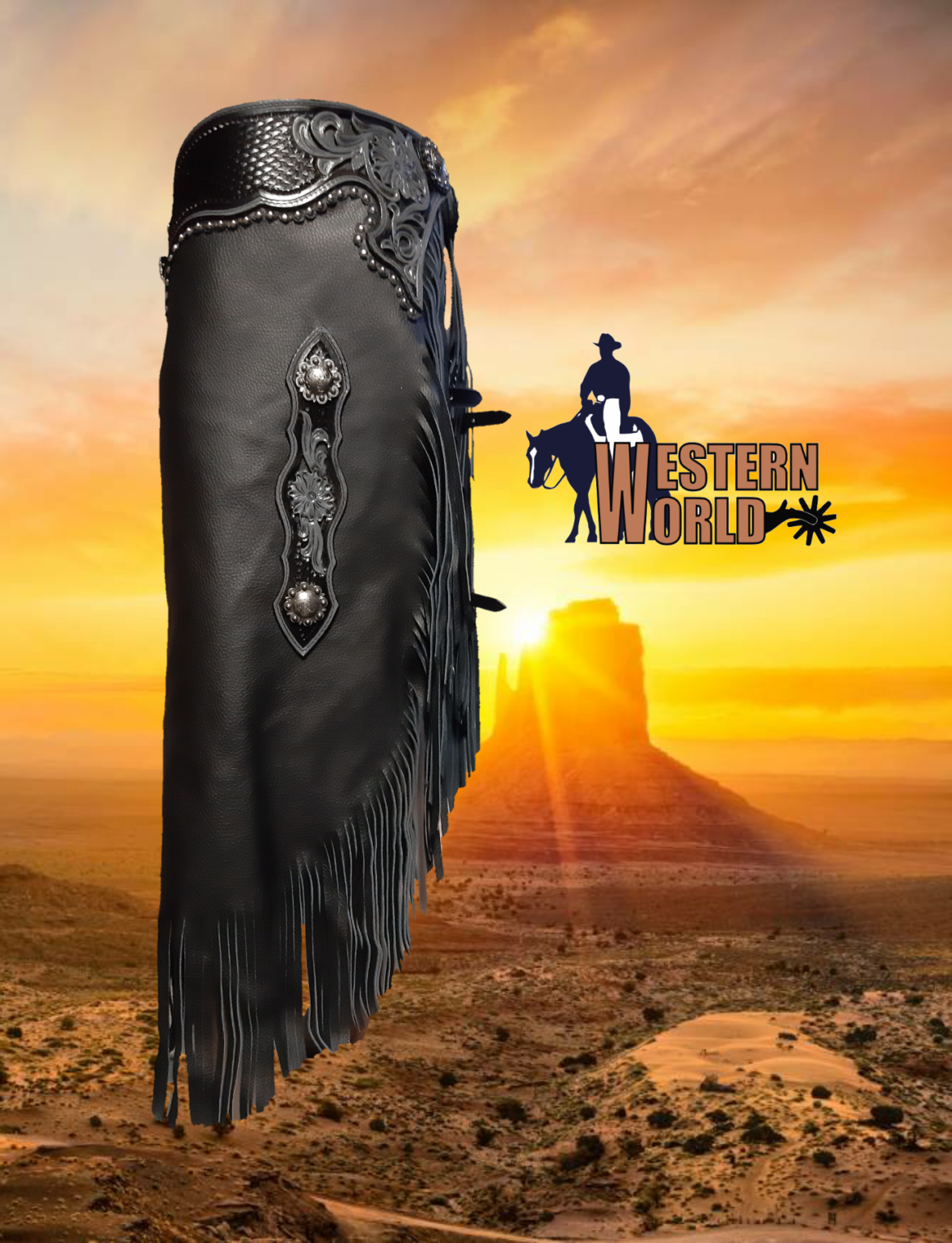 Chinks Custom Made Black Line 2 – Western World